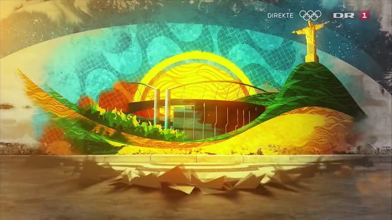 DR Summer Olympics Rio 2016 on air design - YouTube