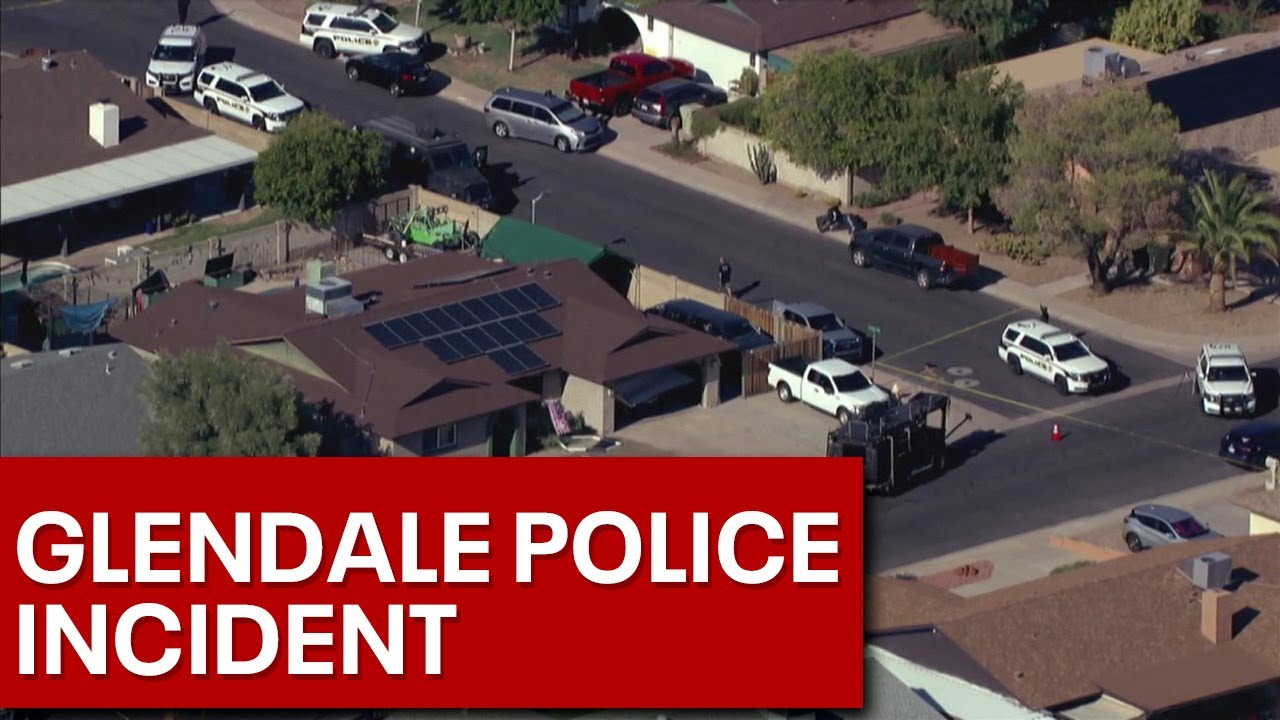 Glendale Police incident scene - YouTube