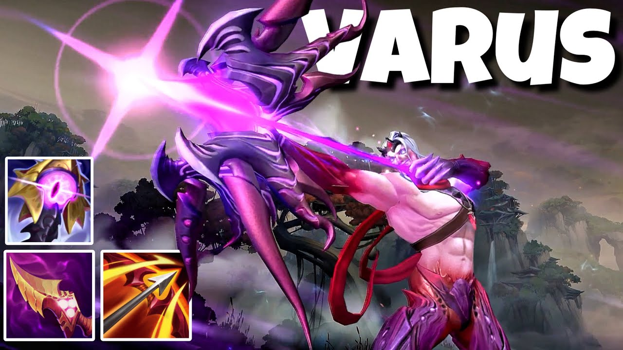 Varus best Loadout | Wild Rift Varus Highlights - YouTube