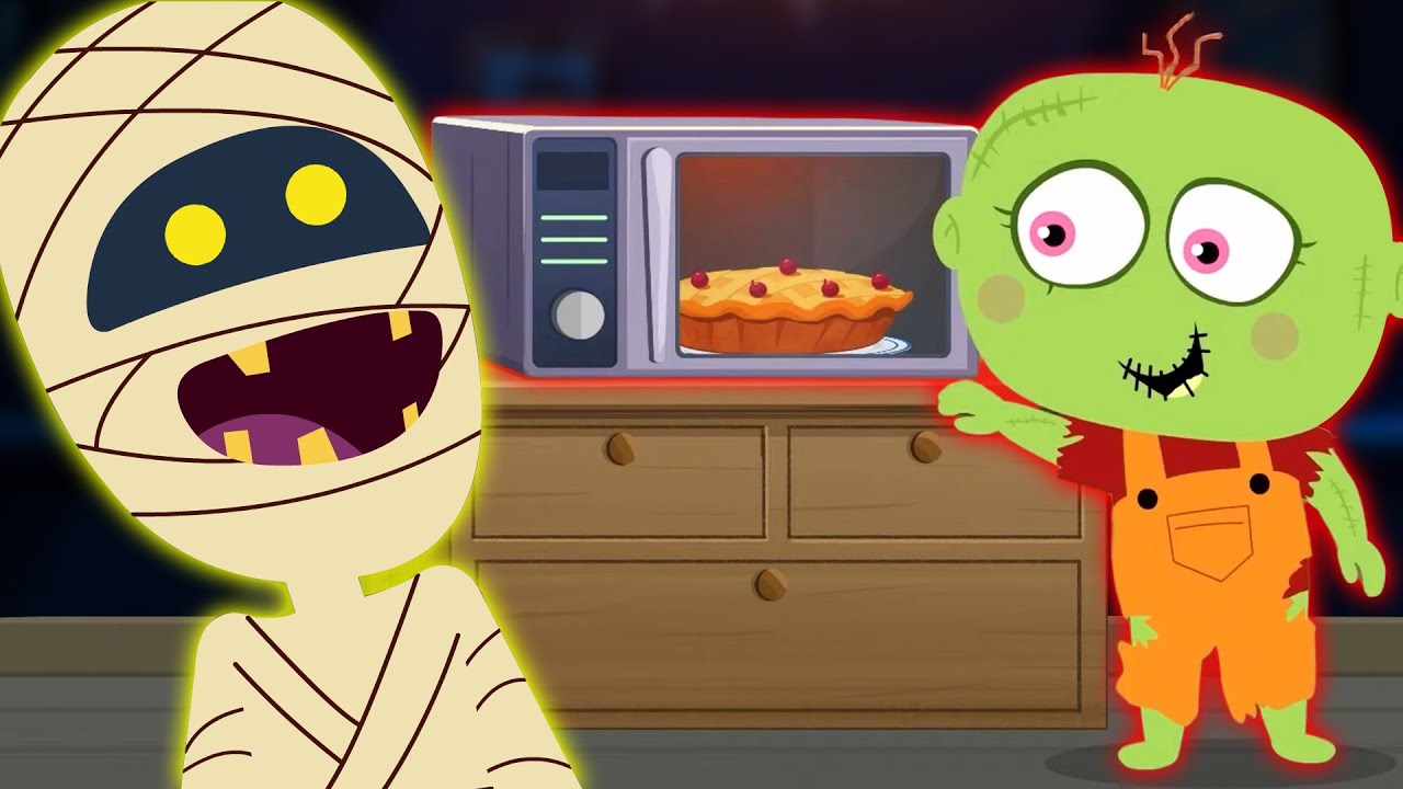 🧟 As-tu faim, zombie effrayant ? 🥧| Chansons d'Halloween pour enfants ...