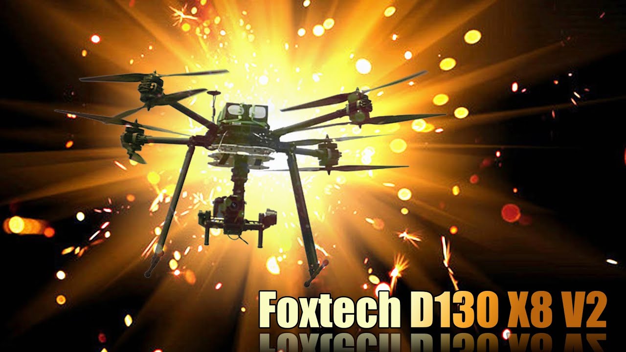 Foxtech Devourer V2 Heavy Lift X8 copter Introduction - YouTube