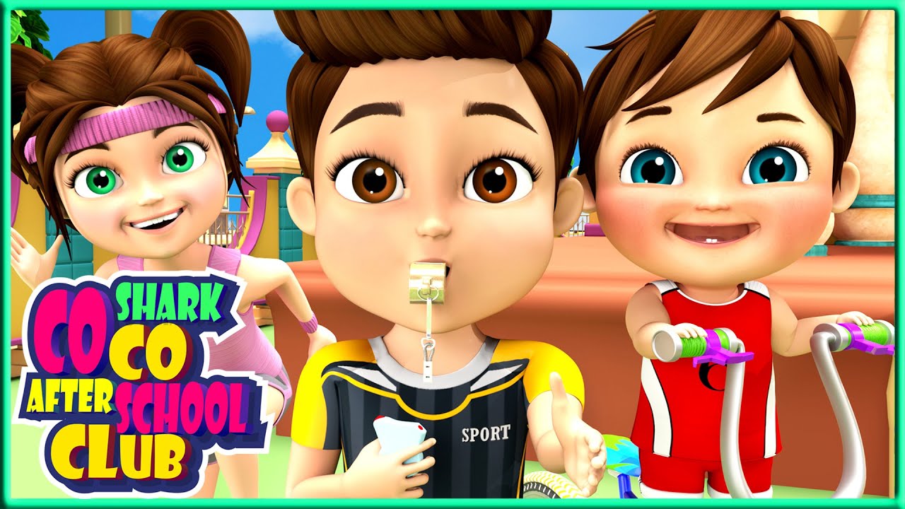 Tomorrow will 🚴‍♂️👏 & more Wonderful Songs | Coco Shark After School ...