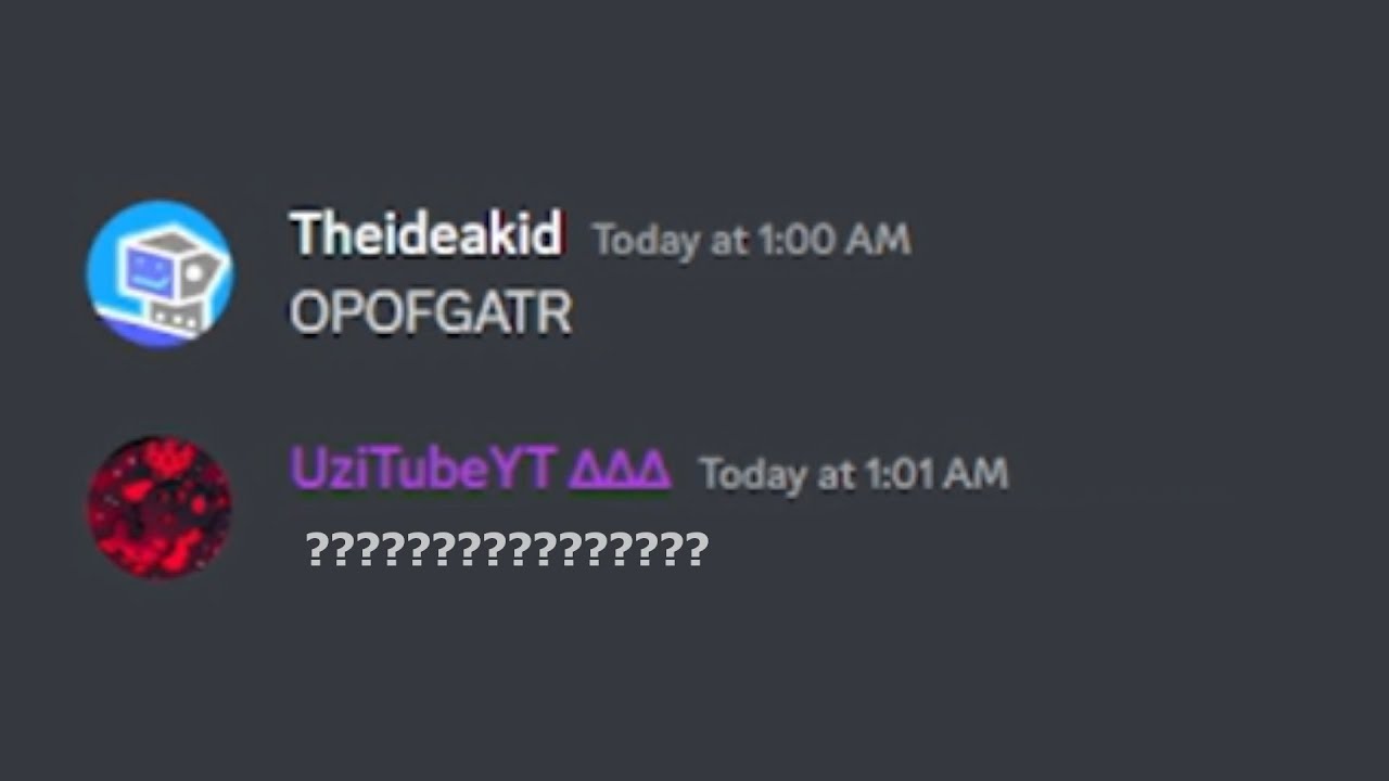 I Sent Random messages in discord messages to get people confused.... - YouTube