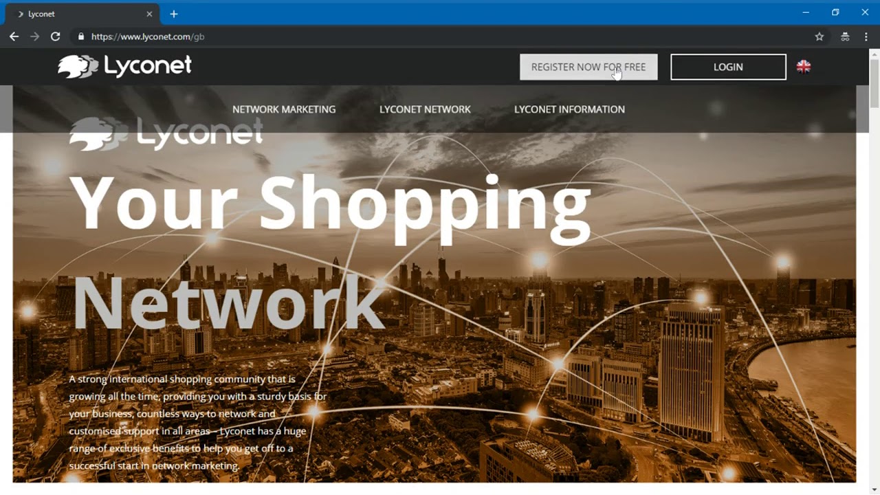 BECOME A FREE INDEPENDENT LYCONET MARKETER (UK) - YouTube