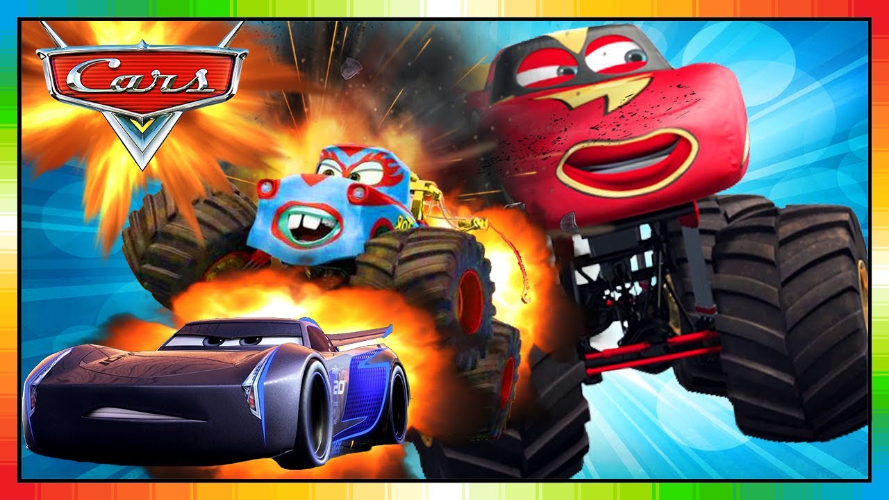 Cars ENGLISH language ★ Nederlands subtitel ★ Monster trucks ★ mini ...