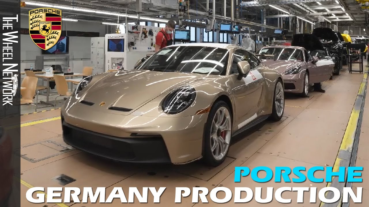 Porsche 911 Production in Germany - YouTube