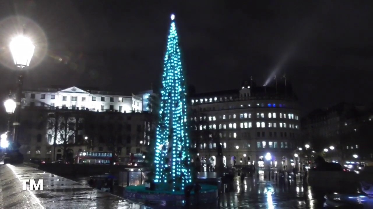 Trafalgar Square in London December 2019 - YouTube