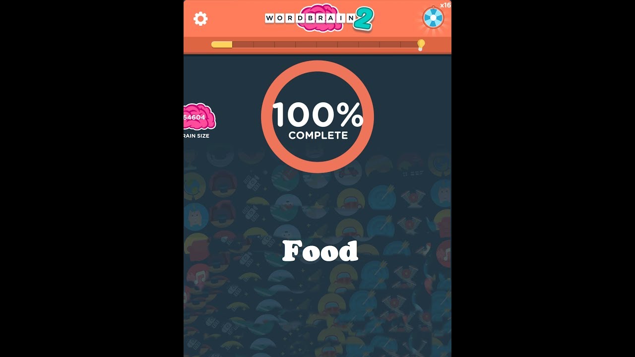 Wordbrain 2 Food Answers - YouTube