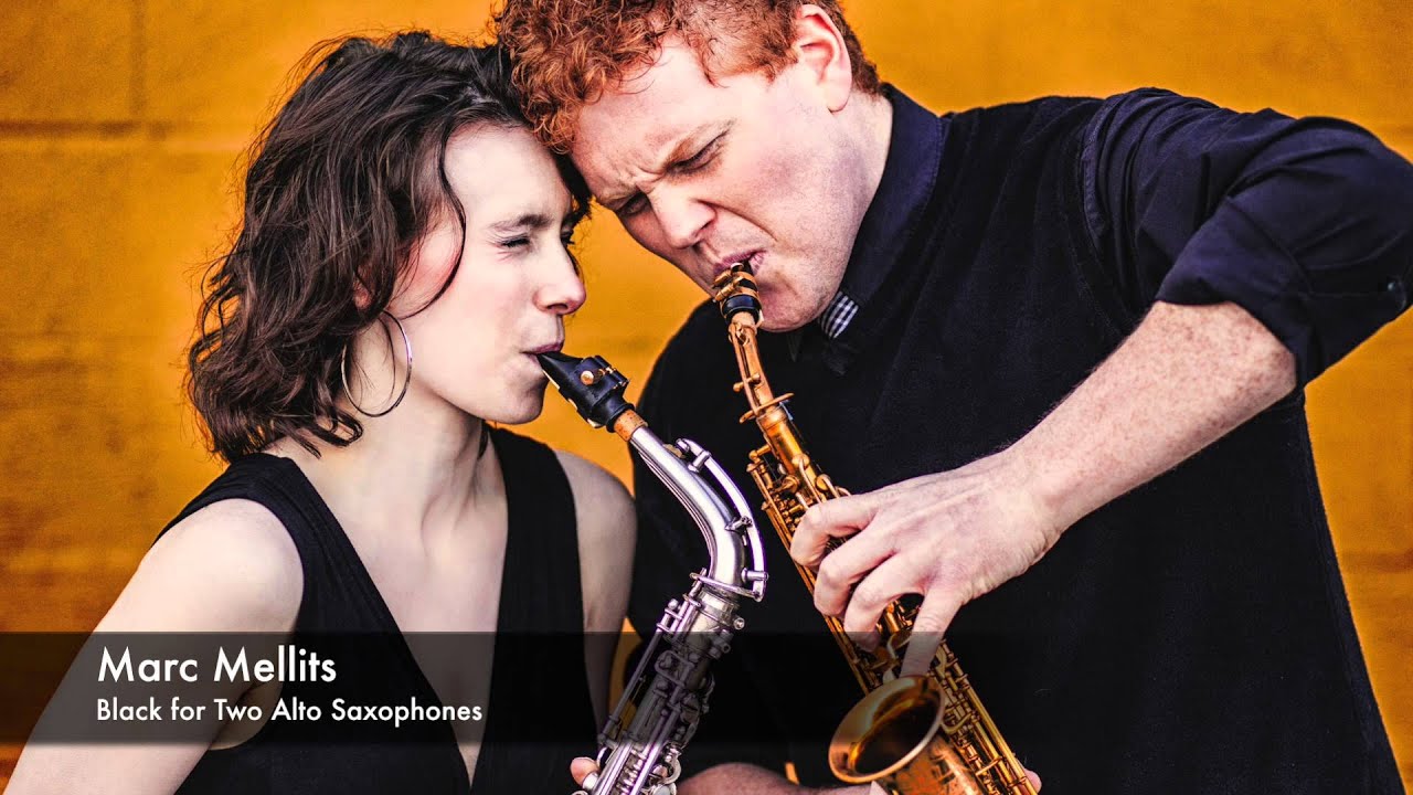 Marc Mellits - Black for two Alto Saxophones performed by Jacob Swanson ...