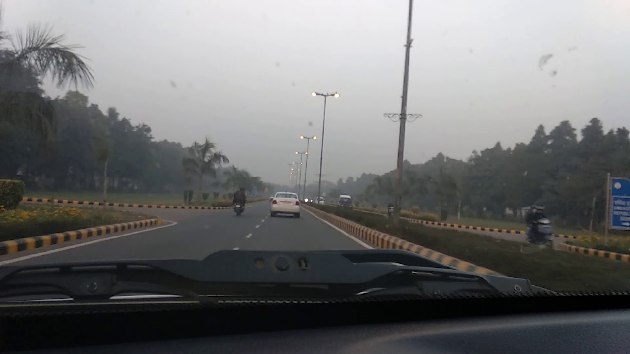 Delhi international embassy area - YouTube