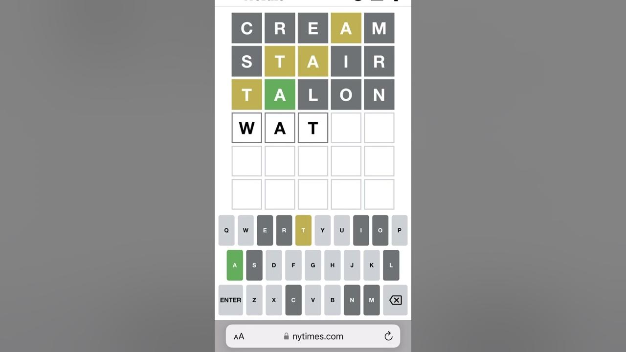 Wordle Playthrough August 9, 2022 #wordle (Hard Mode) - YouTube