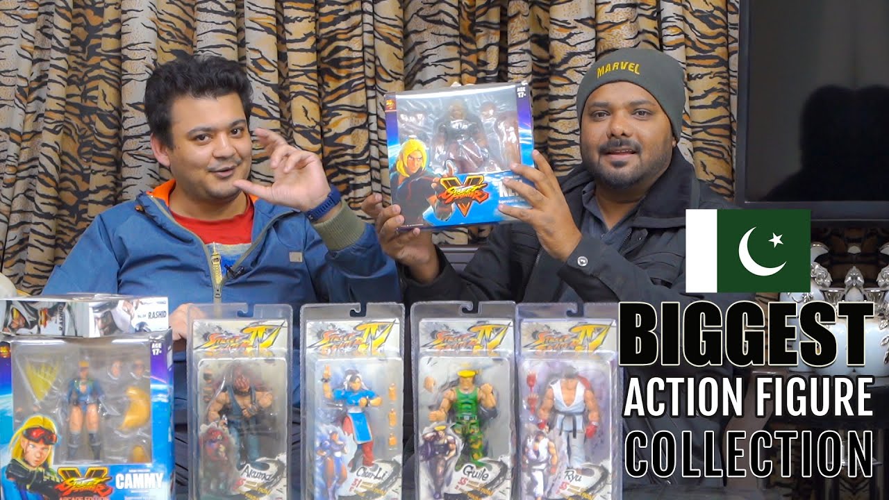 Waleed Khan Pakistan's Biggest Action Figures Collector - YouTube
