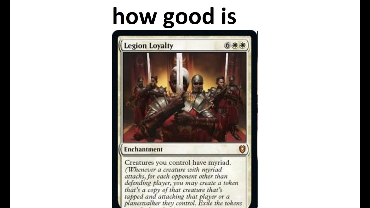 how good is legion loyalty? - YouTube