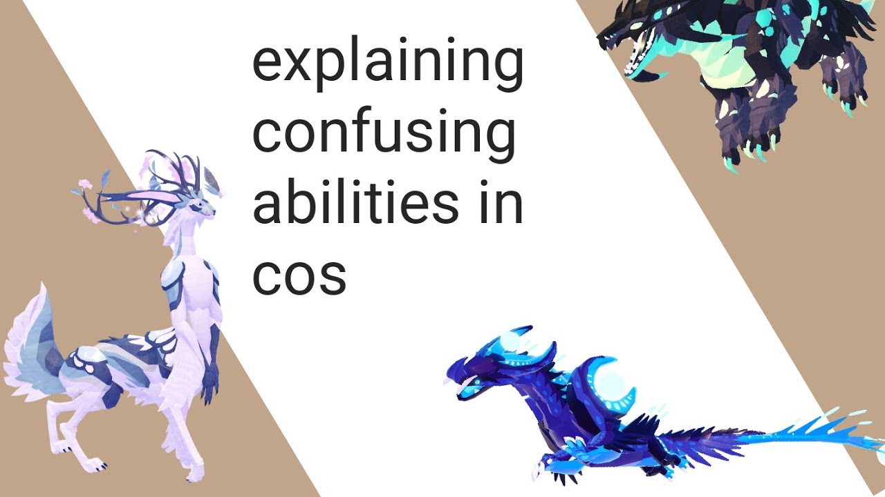 explaining confusing abilities in cos - YouTube