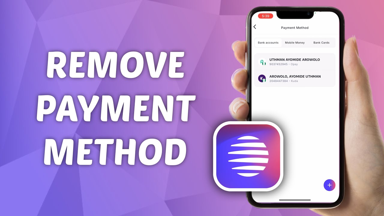 How to Remove Payment Method on Roqqu - YouTube