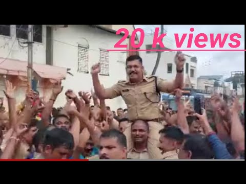 Sangli SP Dixit Gedam Sir Dance.. #Sangli_Police #Ganesh_Visarjan # ...