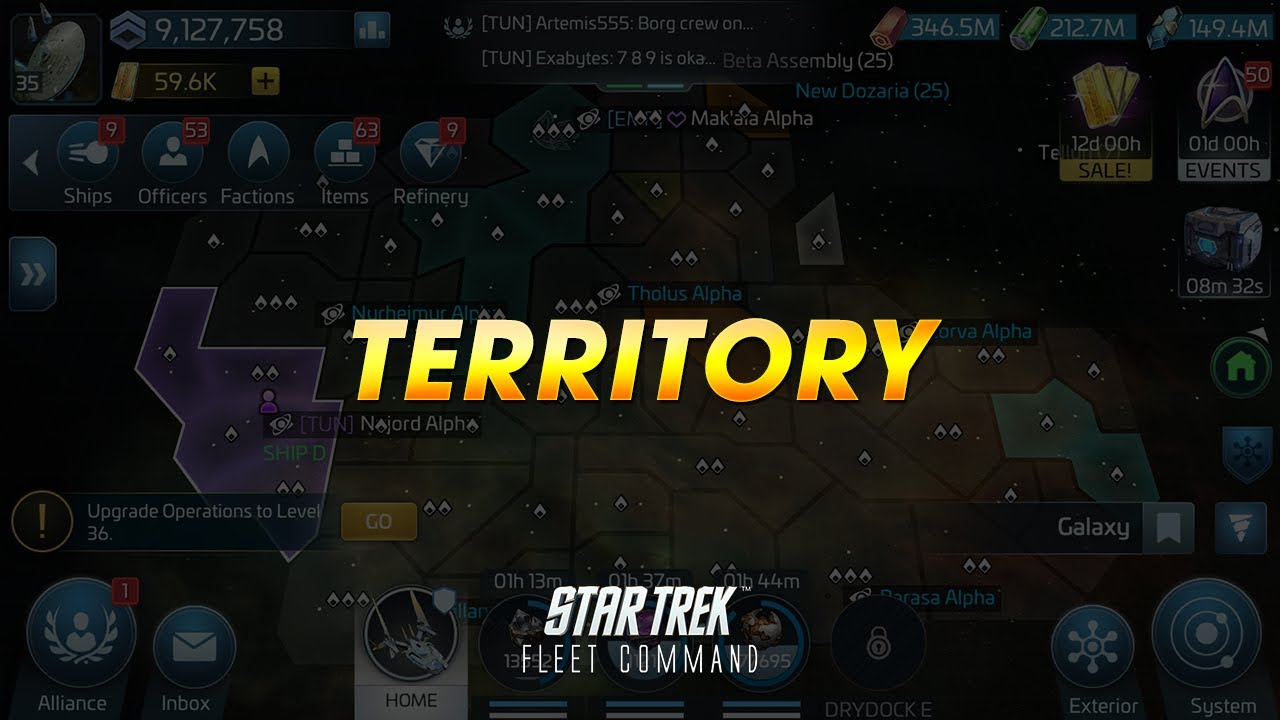How to Territory | Why Territory in Star Trek Fleet Command? - YouTube