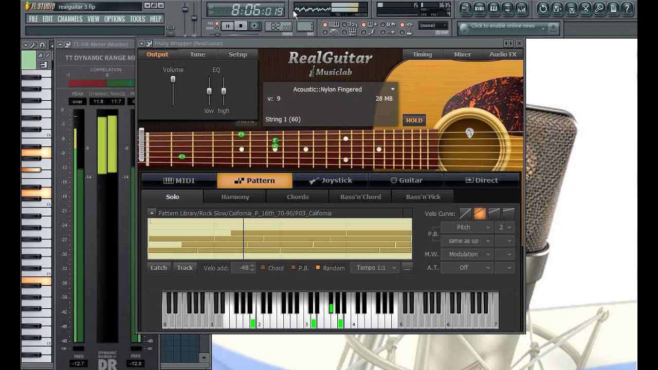 Instrumentos Virtuales | MusicLab RealGuitar 3 | Clases de Produccion ...