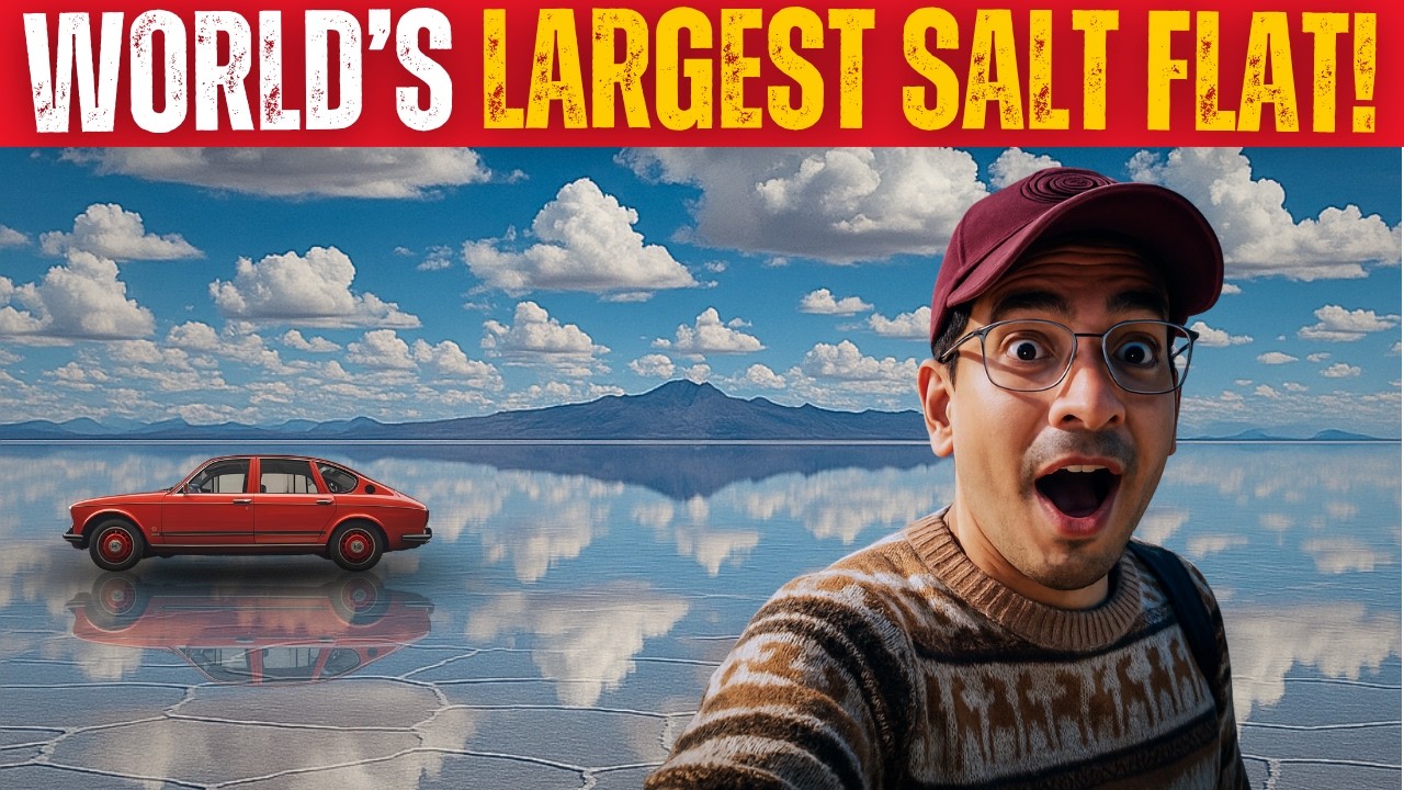 WORLD'S BIGGEST MIRROR | Uyuni Salt Flats, Bolivia 🇧🇴 - YouTube