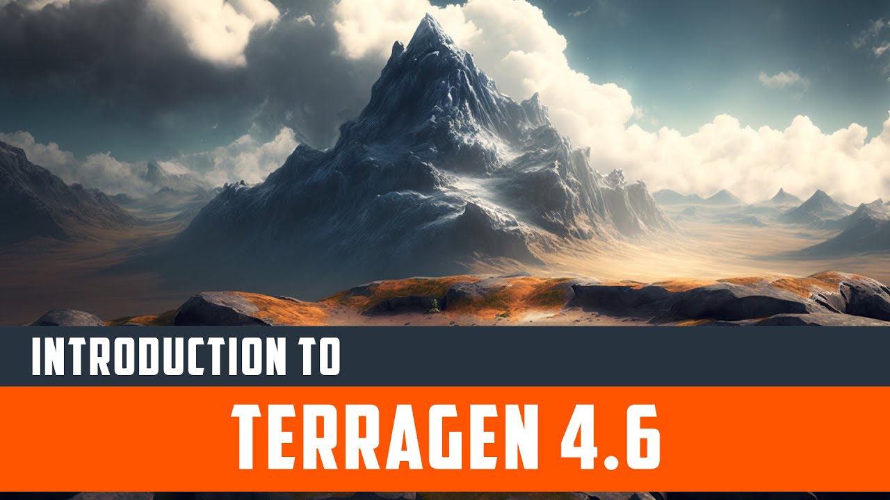 Starting in Terragen 4.6, application overview - YouTube