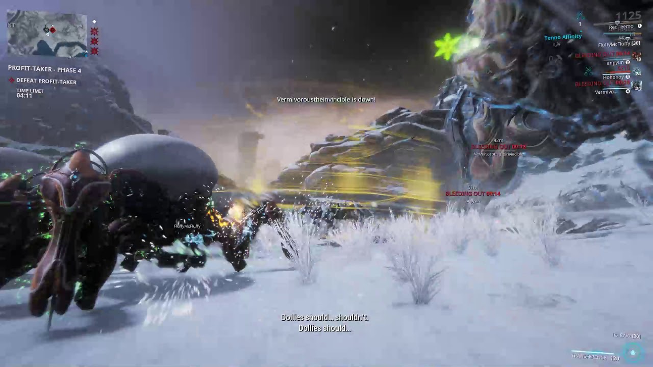 Warframe : Orb Vallis Boss Fight | Orb Mother | 6m - YouTube