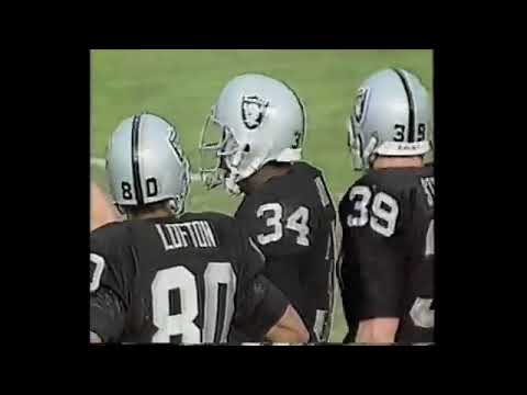 1987 - Week 12 - Buffalo Bills at Los Angeles Raiders - YouTube