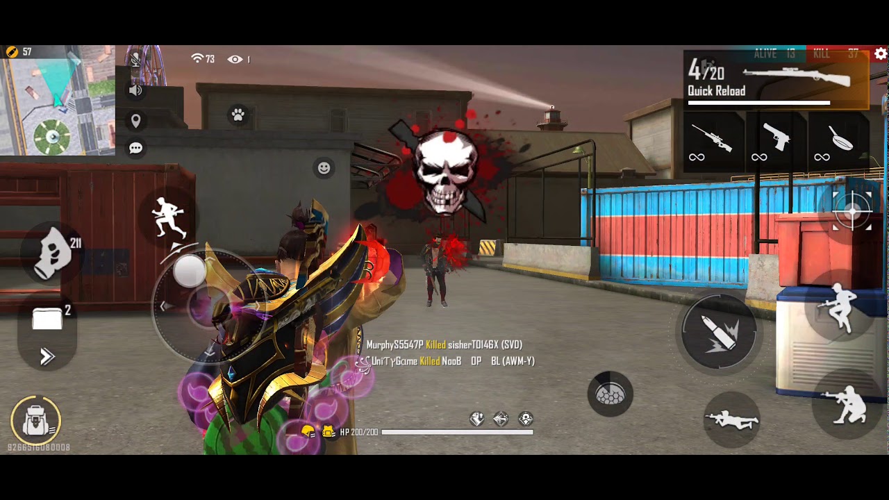 ((OP ONE TAP AAWM IN TRAINING ))#Unityff - YouTube