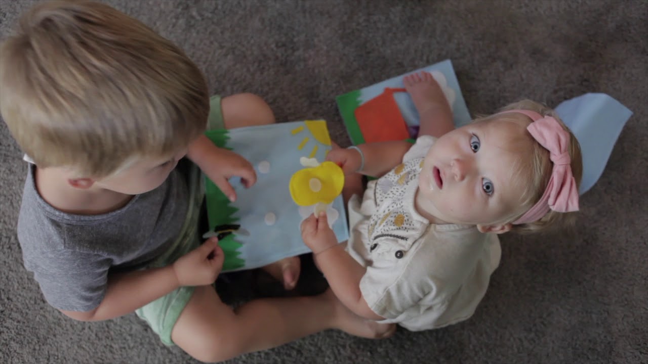 Spring Quiet Book Video - YouTube