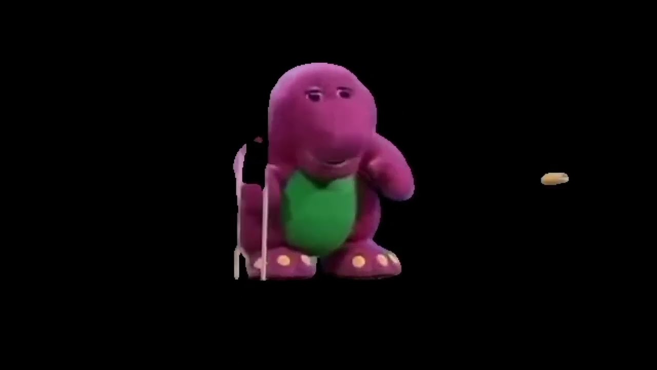 barney doll fall down - YouTube