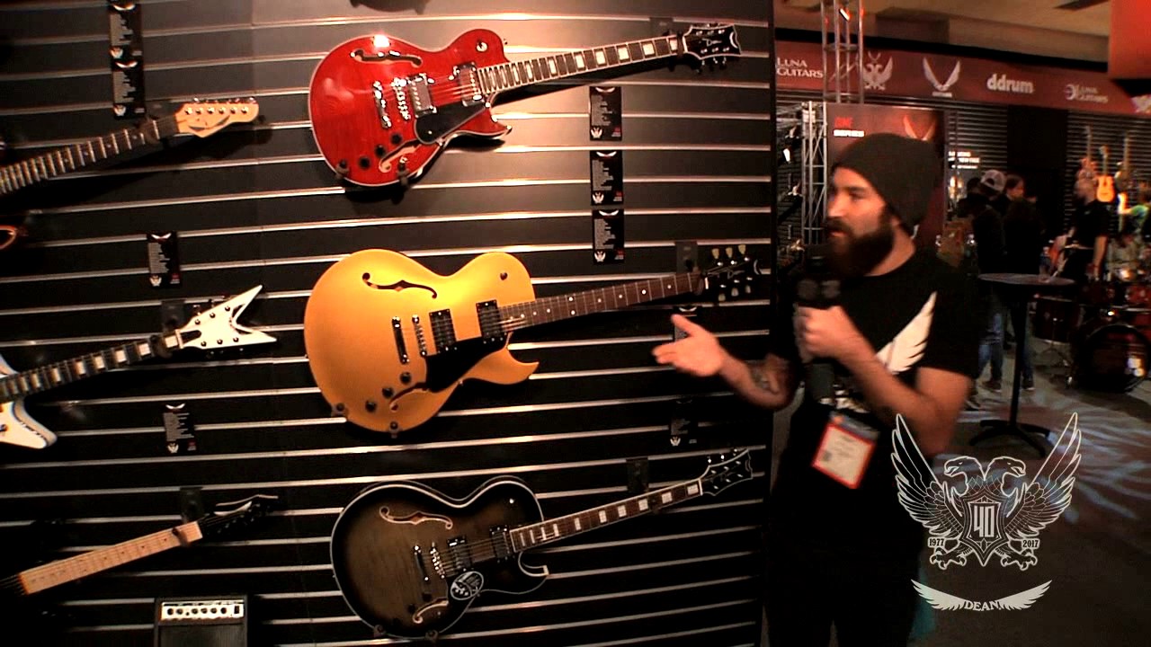 NAMM 2017 Dean Guitars "Shire Series" - YouTube