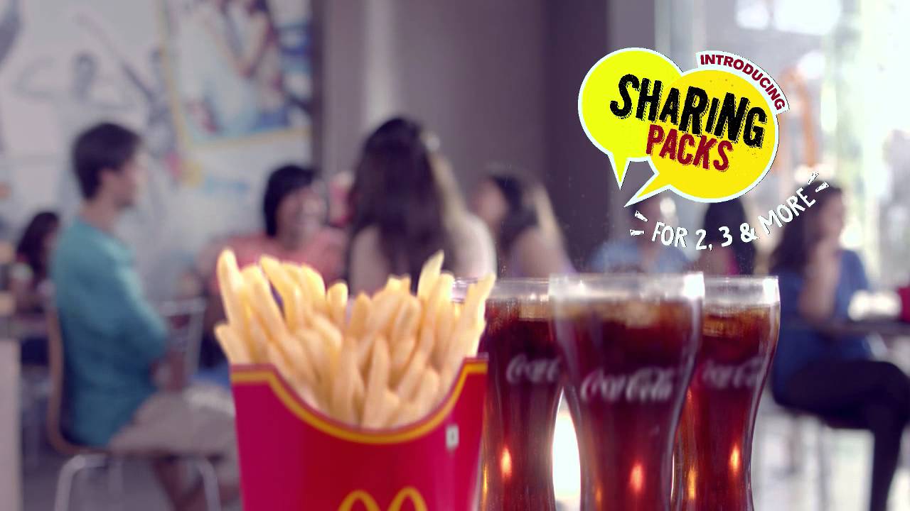 McDonald's Sharing Packs | Hindi - 15 Sec | TVC 2015 - YouTube