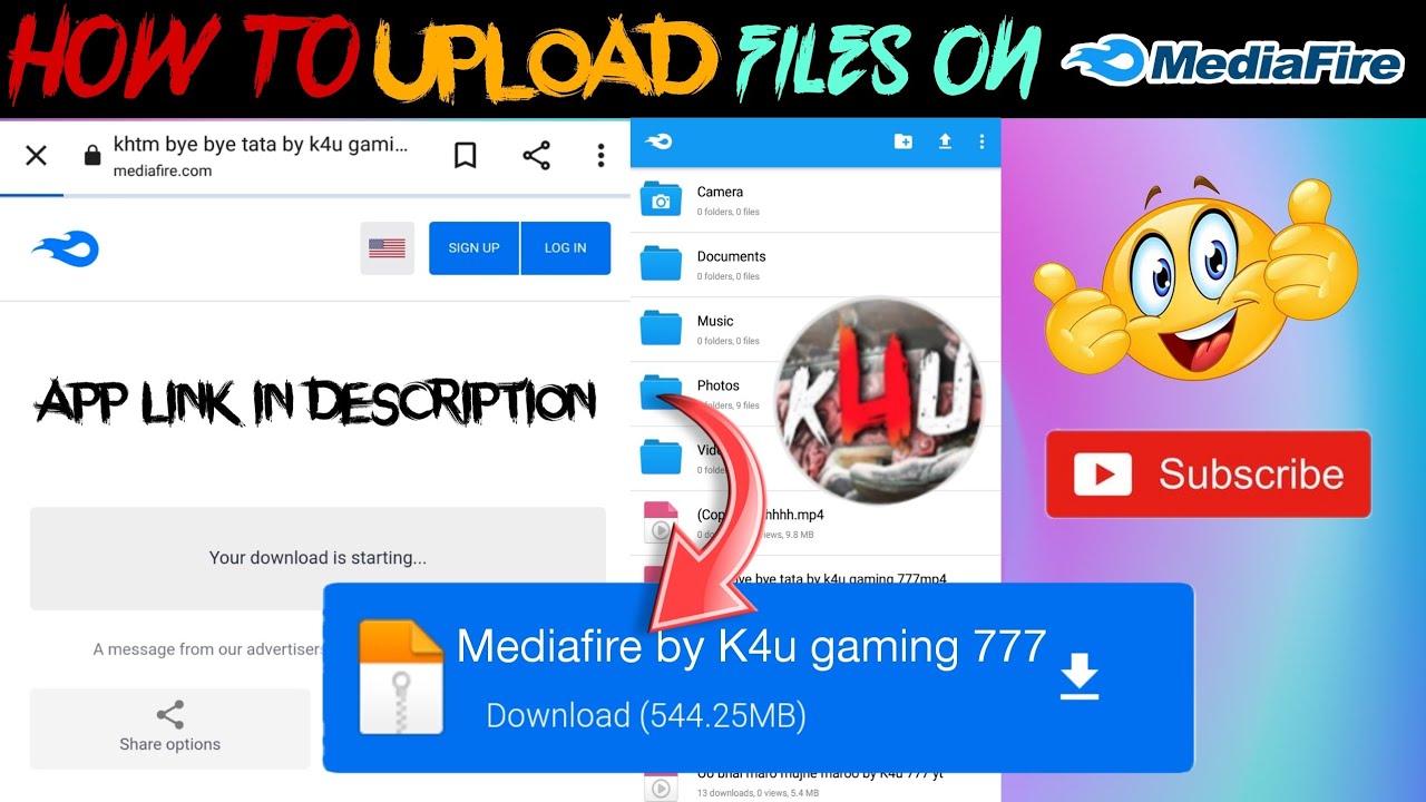 How to upload files on mediafire..... - YouTube