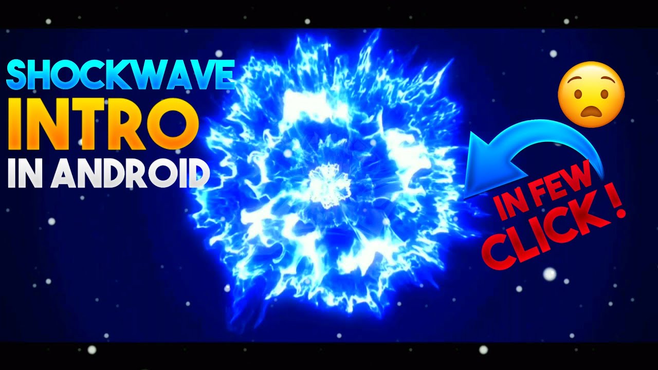 How to make shockwave Logo revel intro in kinemaster|AsimX Gaming - YouTube