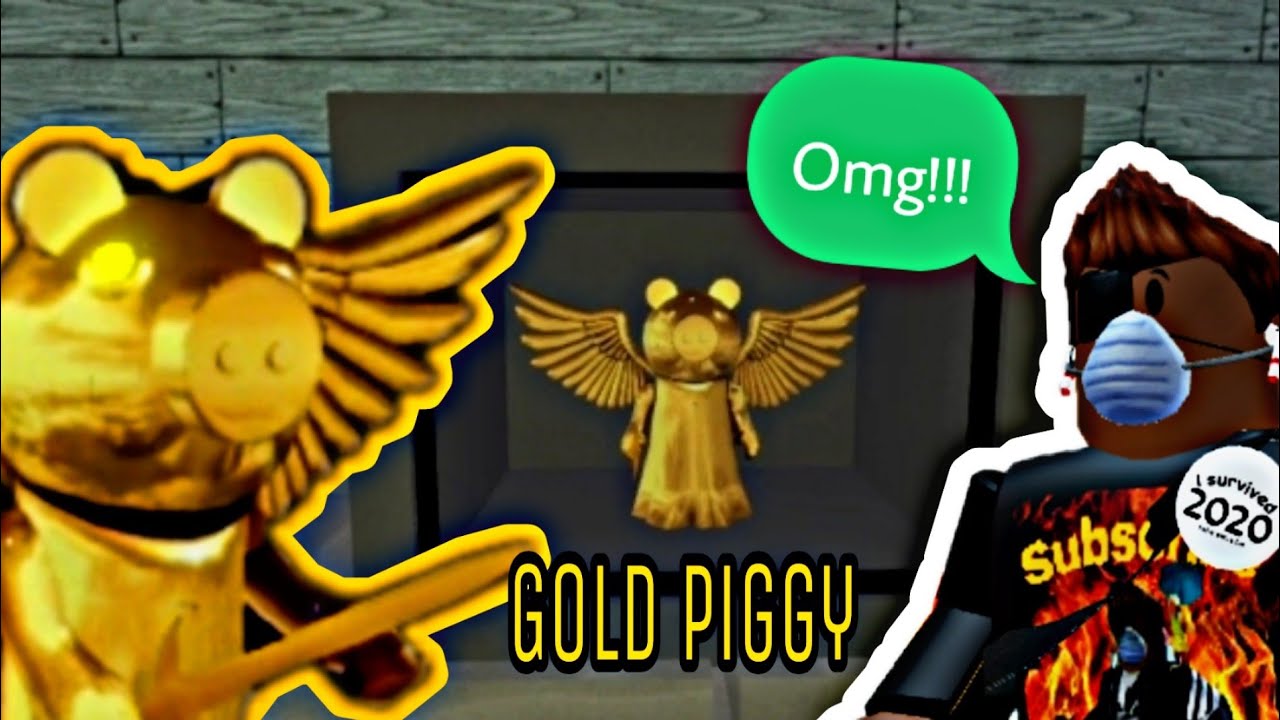 How to Unlock the Golden Piggy Bloxy skin!! (Roblox Piggy) - YouTube