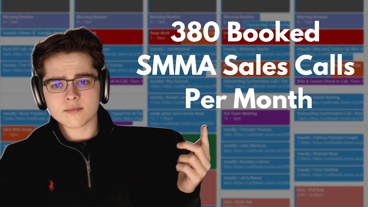 How I am Booking 380 SMMA Calls at 17 Years Old - YouTube