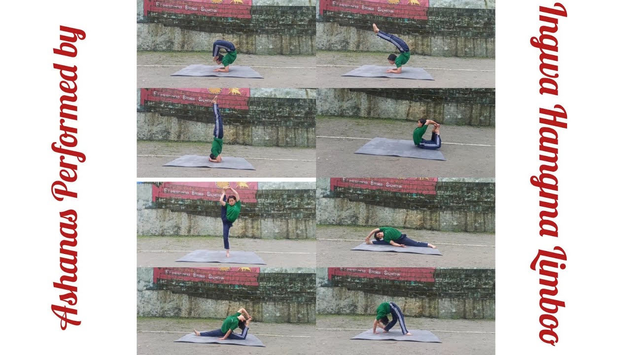 Yog Ashanas. Performed by Ingwa Hangma Limboo of Govt. Sr. Sec. School ...