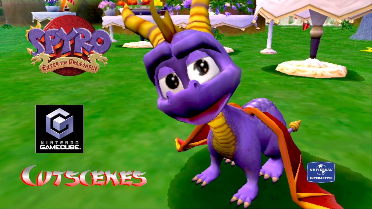 Spyro Enter the Dragonfly Gamecube Cutscenes (OSSC Remastered 4K60 ...