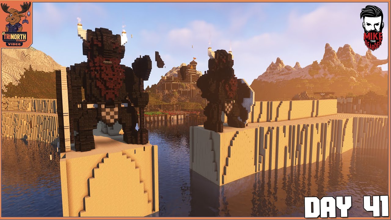 Minecraft Massive Dwarven City Build | Day 41 | Java 1.19 - YouTube