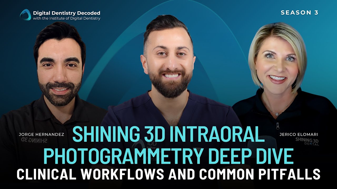 Shining 3D Intraoral Photogrammetry Deep Dive - Clinical Workflows and Common Pitfalls - YouTube