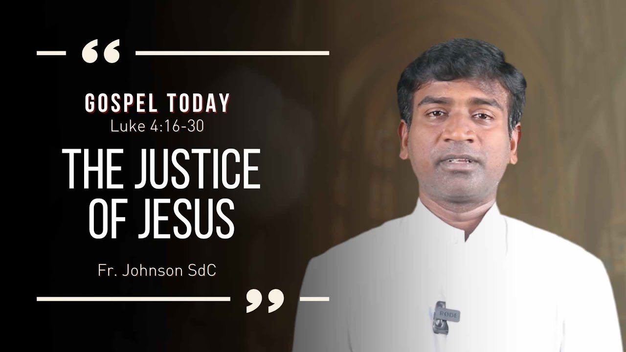 THE JUSTICE OF JESUS | HOMILY OF THE DAY | September 4, 2023 - YouTube