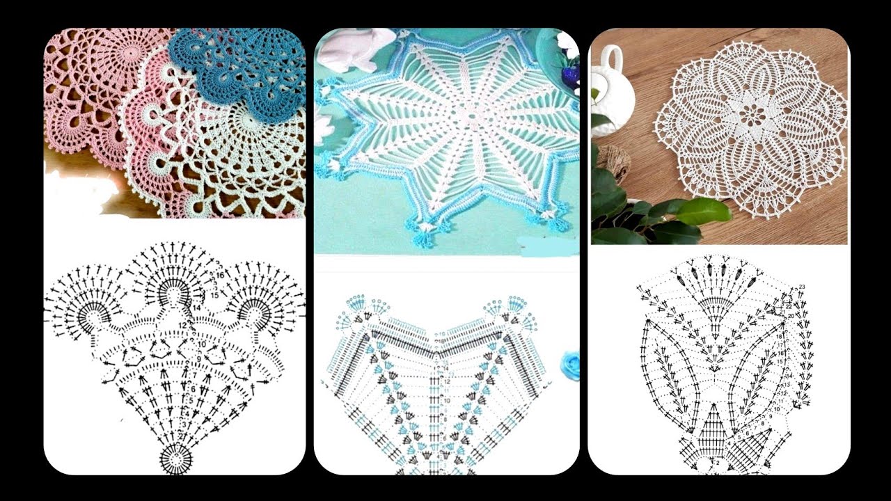 cotton Thread Crochet Pattern Ideas, crochet Baby Frocks, crosia design ...