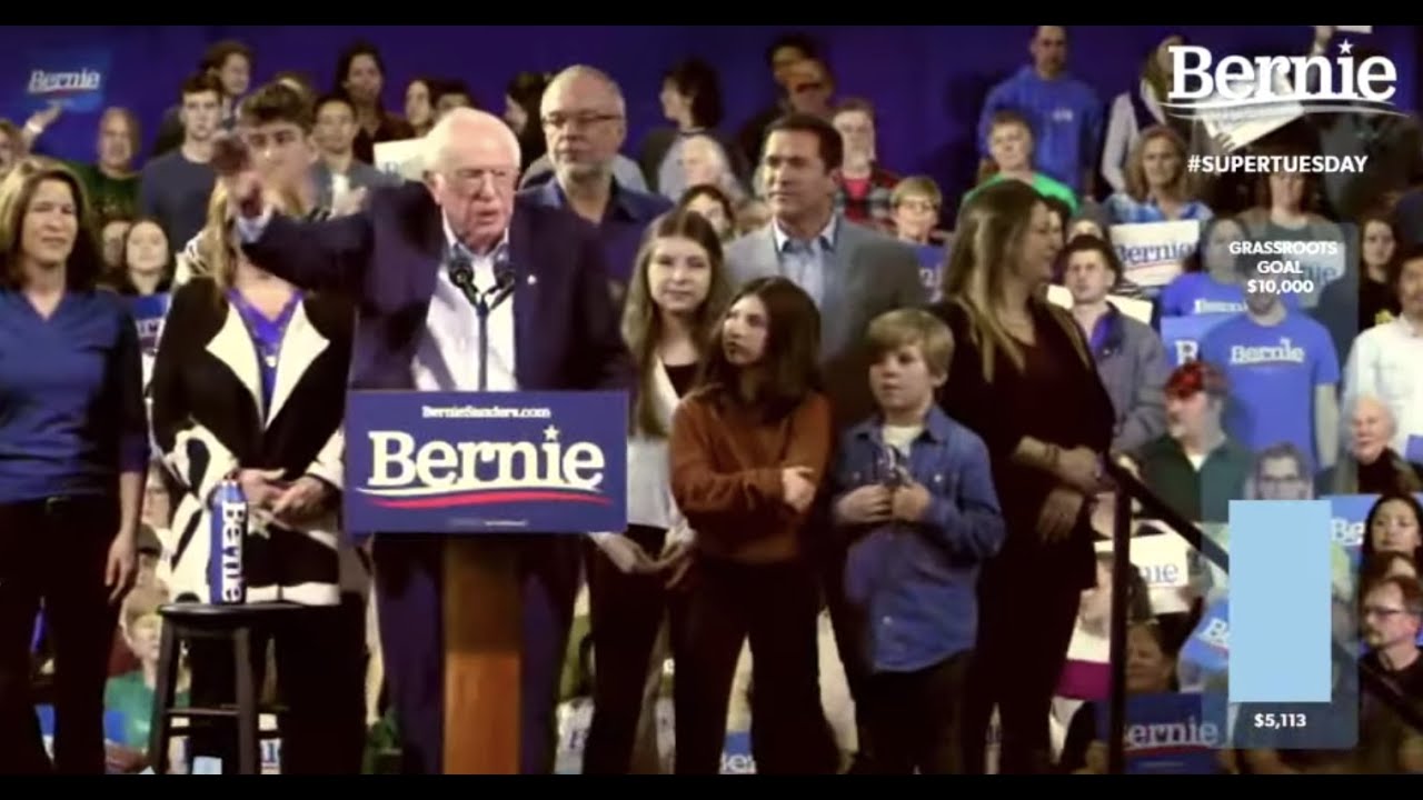 GET OUT AND VOTE: SUPER TUESDAY RALLY IN VERMONT - YouTube