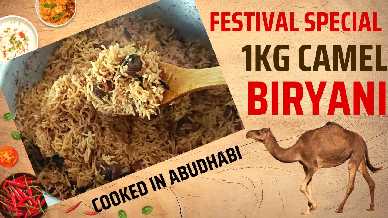 Camel Biriyani Recipe in Tamil | Step by Step biryani recipe | Camel ...