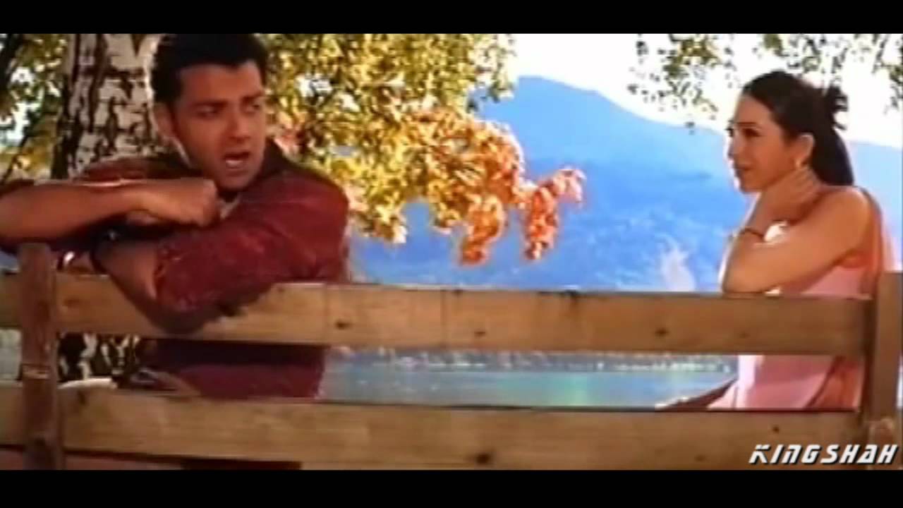 Mere Dholna O Mere Saajna *HD* Udit Narayan, Anuradha Paudwal Bobby Deol & Karishma Kapoor - YouTube