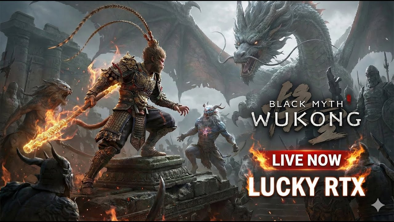 🔴Black Myth: Wukong LIVE | First Playthrough | High Graphics | Action ...