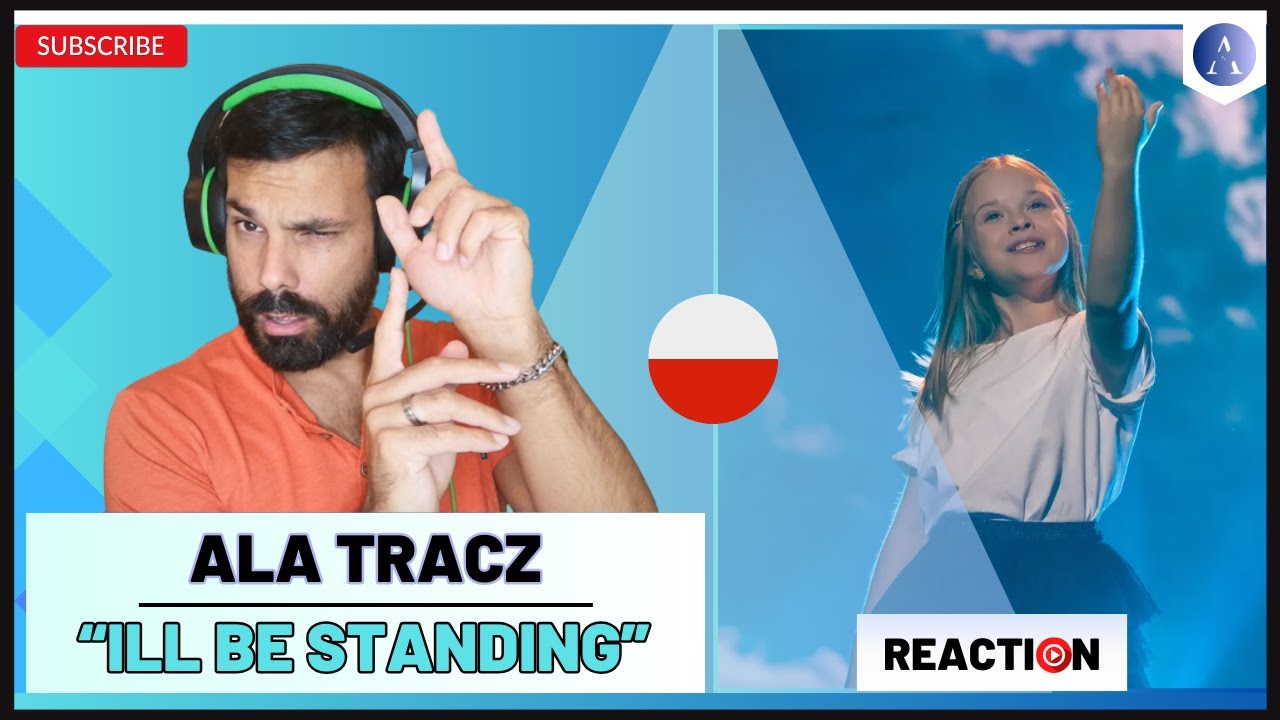 ALA TRACZ - "I'll Be Standing" | REACTION | Poland 🇵🇱 JUNIOR EUROVISION ...