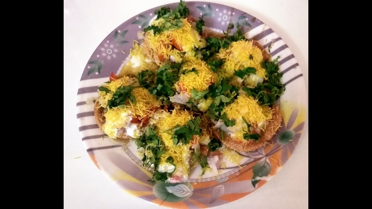 How to make Dahi batata shev Puri - YouTube