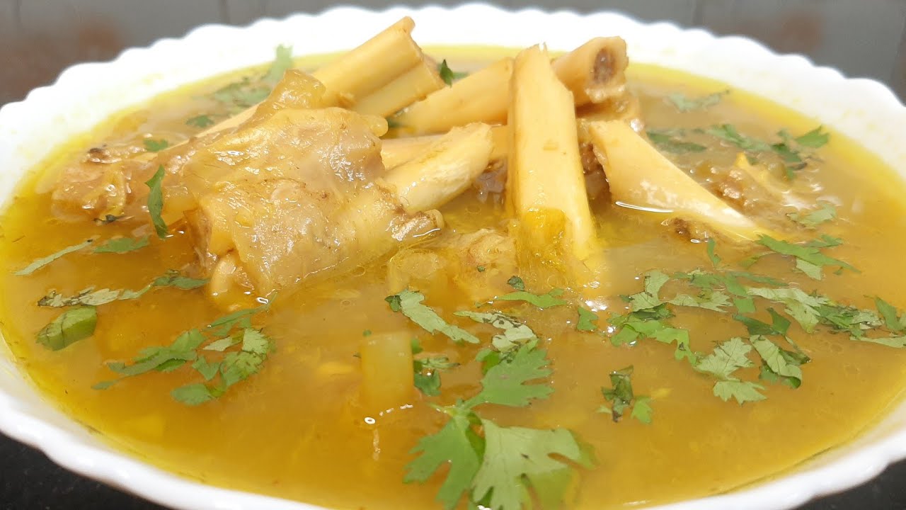 Paya Soup Recipe । पाया सूप रेसिपी ।मटण पाया सूप । Paya Soup । Sorbha ...