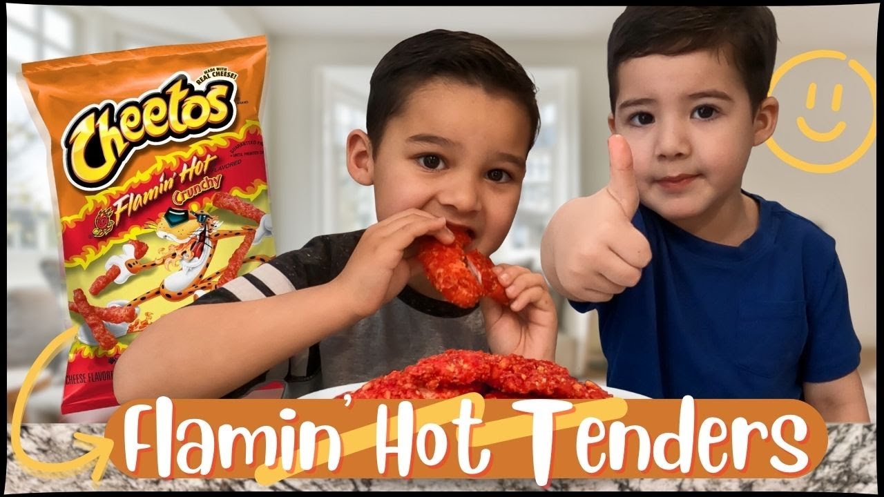Flamin' Hot Chicken Tenders! - YouTube