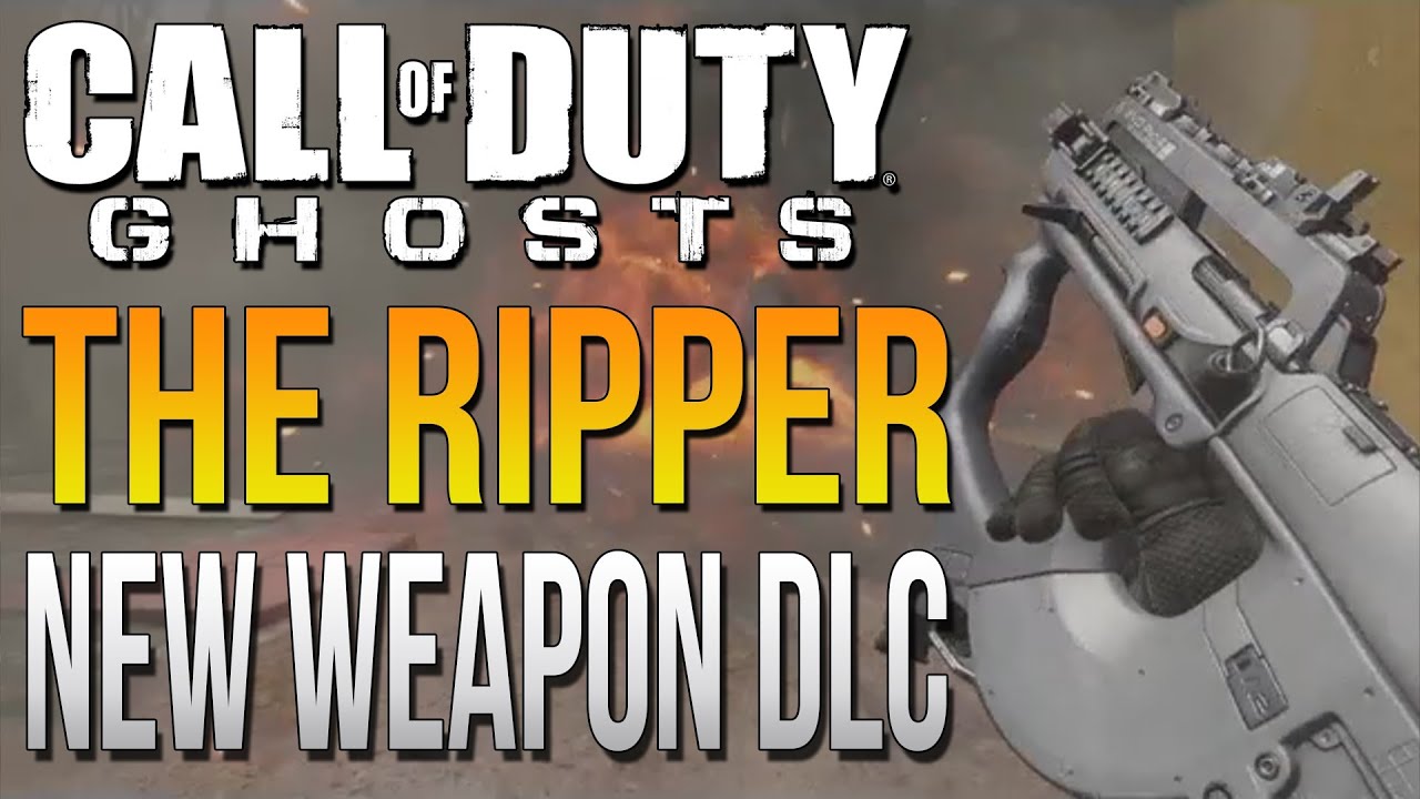 Call of Duty Ghosts "The Ripper" & Black Ops 2 DLC NEW CAMOS! (Black ...